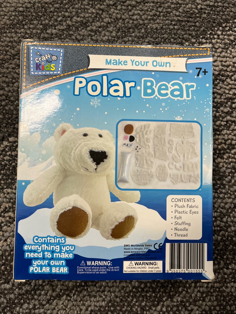 Craft for Kids - Make your own Polar Bear, 興趣及遊戲, 手作＆自家設計, 文具及工藝 - 手作 ...