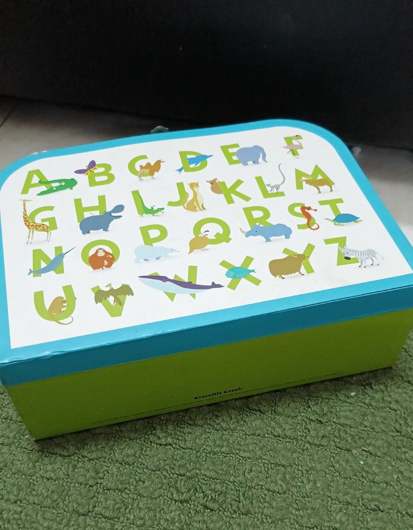 Crocodile Creek Animal Alphabet Puzzle (B04), Hobbies & Toys, Toys ...