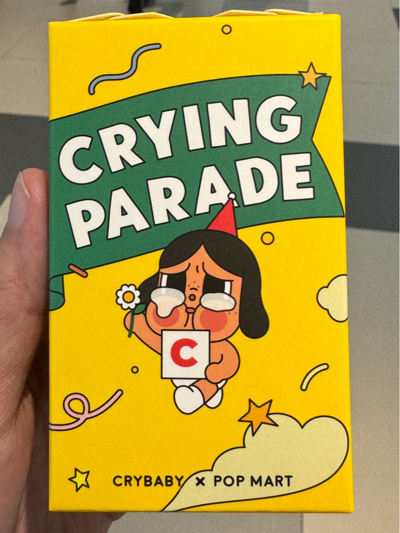 Cry Baby - Crying parade popmart (Drummer), Hobbies & Toys, Toys ...
