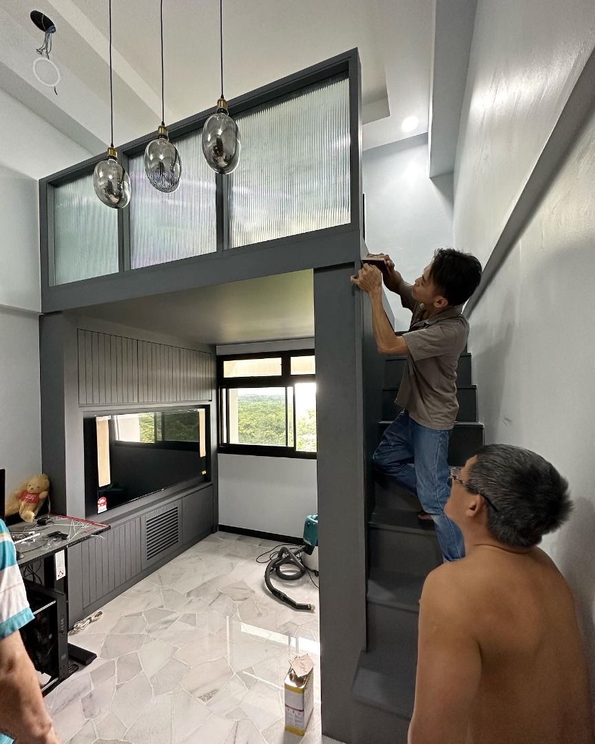 Custom build loft bed/ bunk bed/Space-saving bed, Home Services, Renovations, Carpentry on Carousell