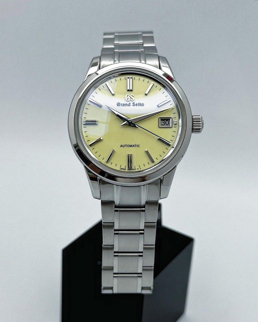 Custom GS Seiko Mod 39mm SBGR Cream Dial on Bracelet Premium Ver., Men ...