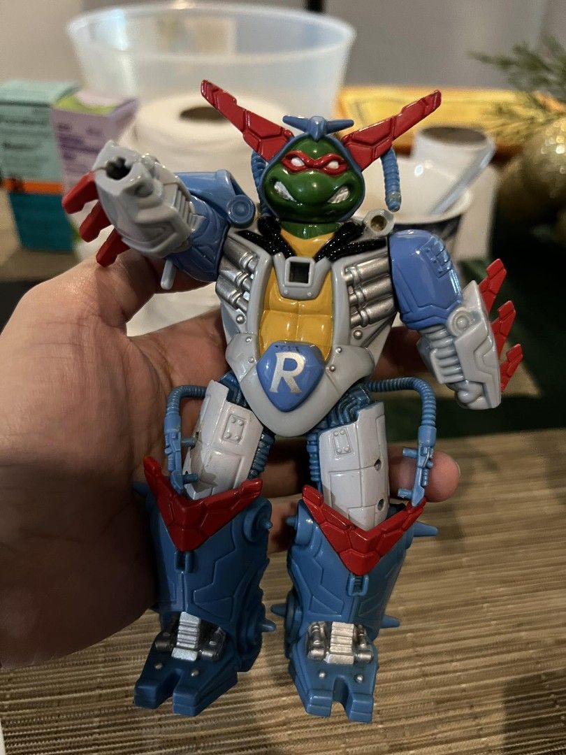 Cyber Samurai Raphael Teenage Mutant Ninja Turtles TMNT mech 1994 raph ...