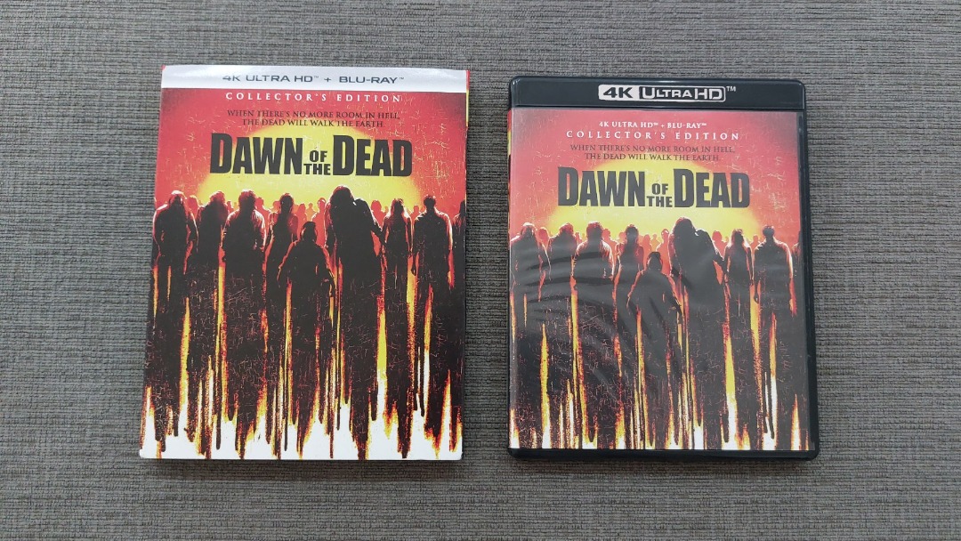 Dawn of the Dead 4K Blu-ray [3-Disc set] (Shout Factory release, 2004 ...