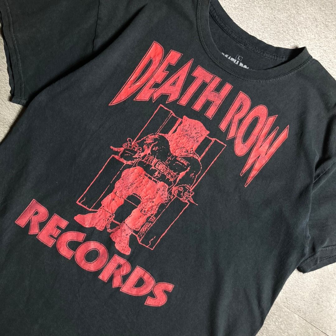 Death Row Records Official Merch T-shirt, Men's Fashion, Tops & Sets ...