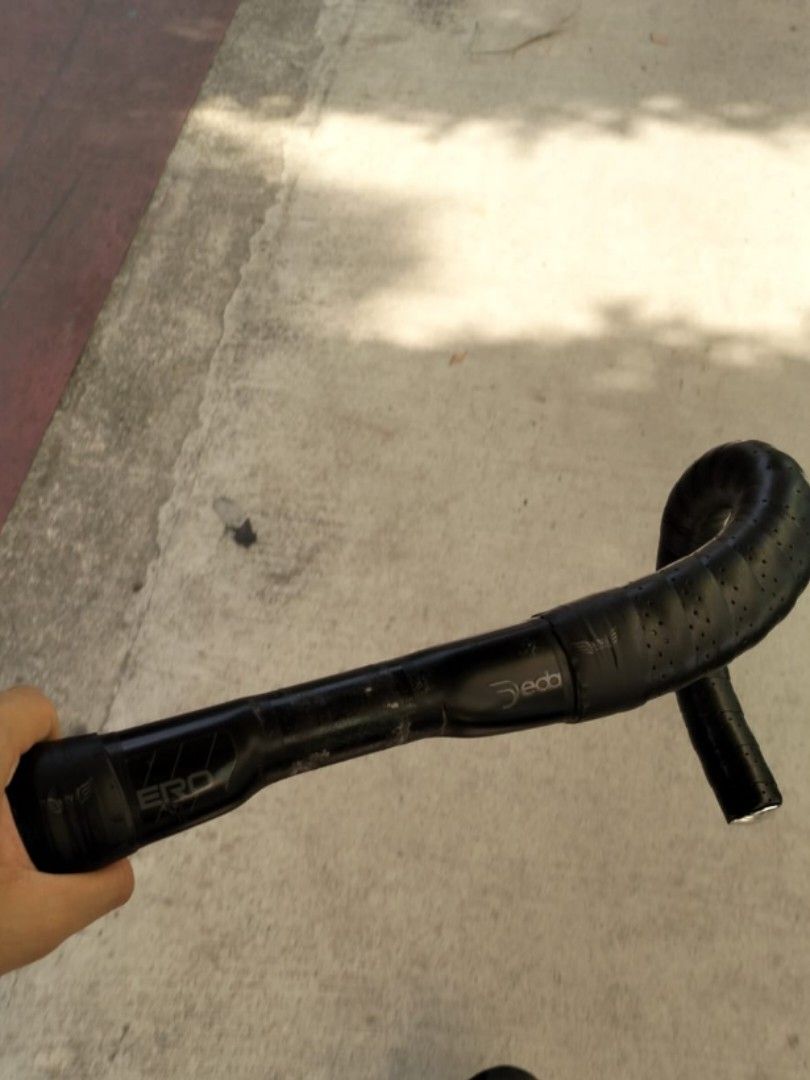 deda elementi drop bar +shimano stem, Sports Equipment, Bicycles ...