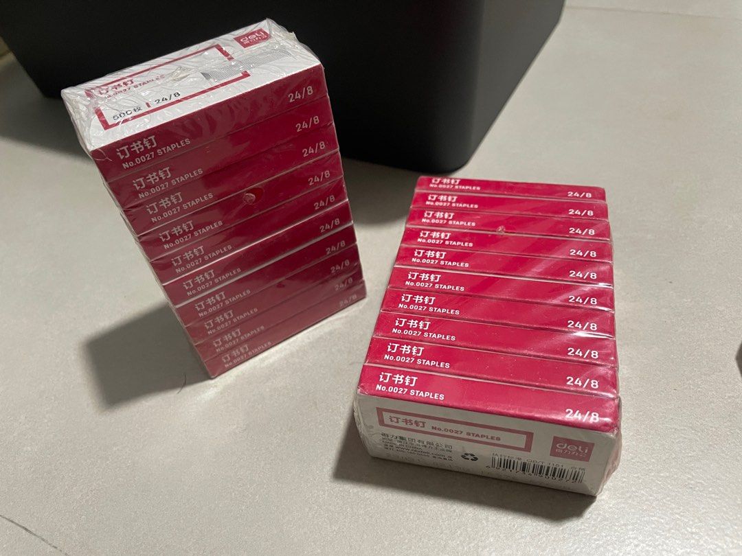 Deli staple bullet no.0027, Hobbies & Toys, Stationery & Craft ...