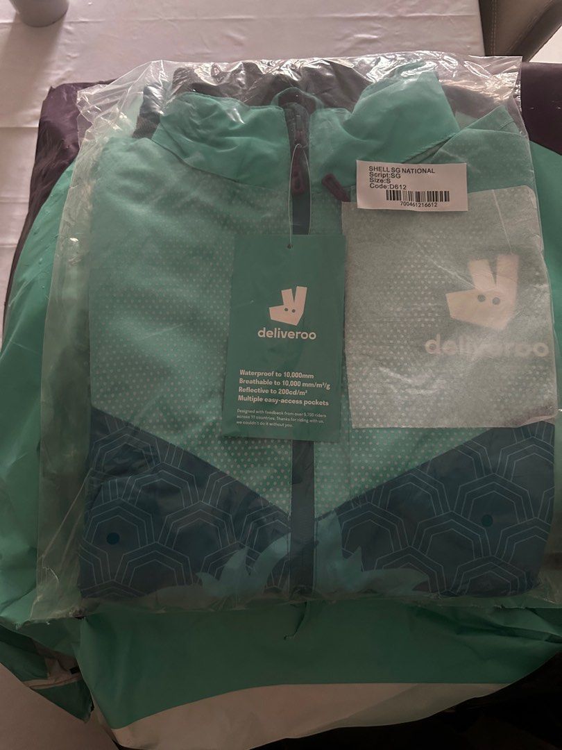 Deliveroo Waterproof Jacket, Men's Fashion, Coats, Jackets and ...