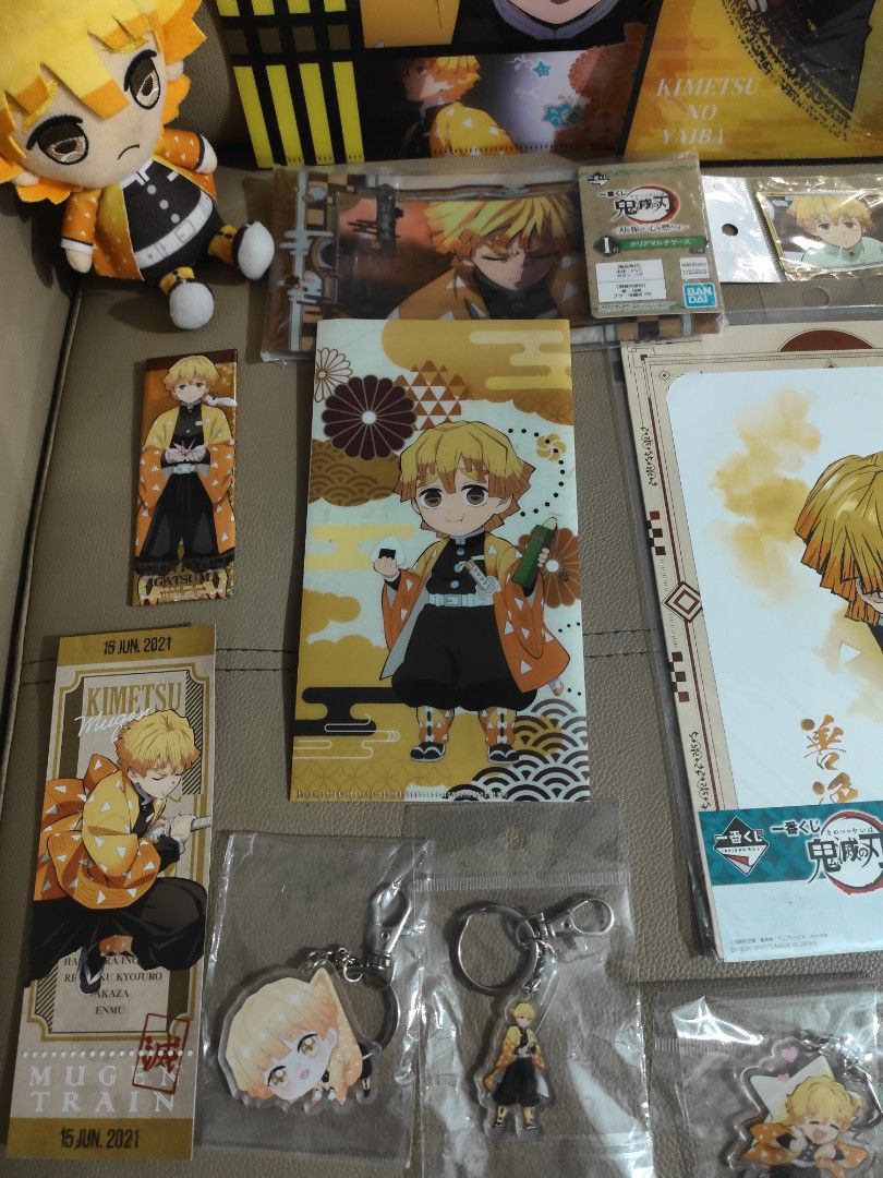 Demon Slayer Zenitsu Merch Combo, Hobbies & Toys, Collectibles ...