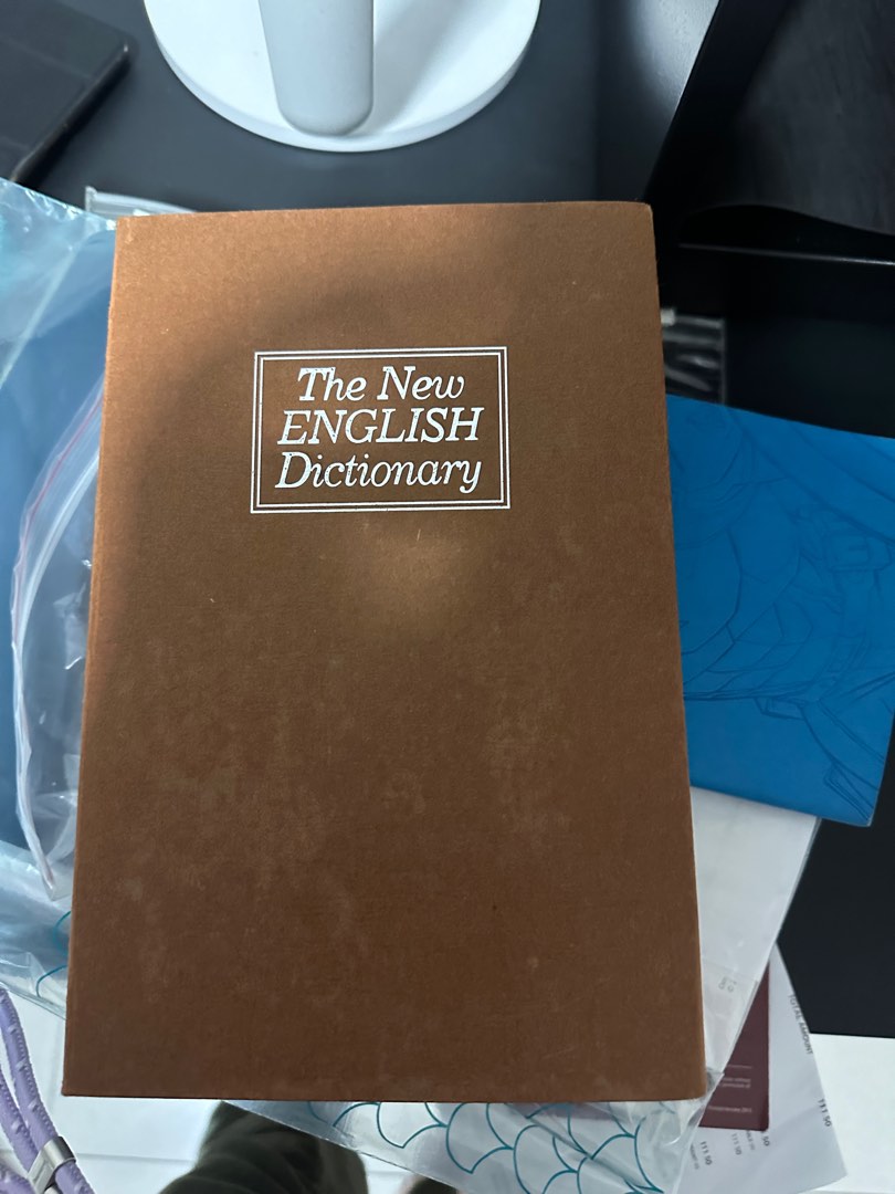 Dictionary secret piggy bank, Everything Else on Carousell