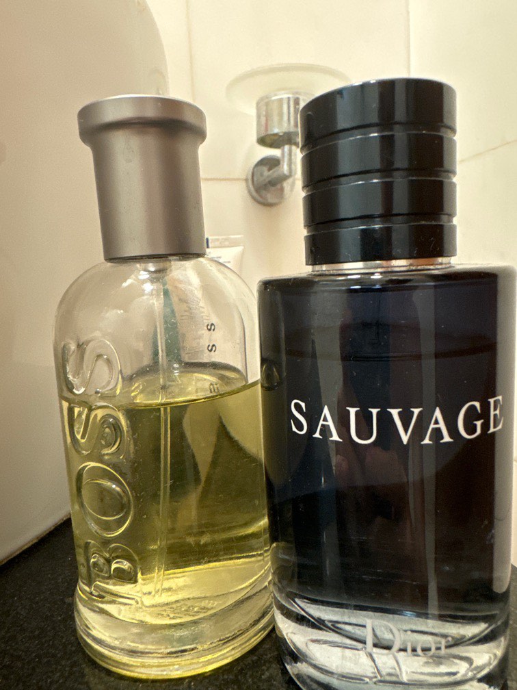 Dior sauvage and hugo boss, Beauty & Personal Care, Fragrance ...