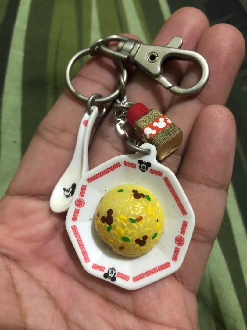 Disney collectible Minnie mouse curry rice charm figure, Hobbies & Toys ...