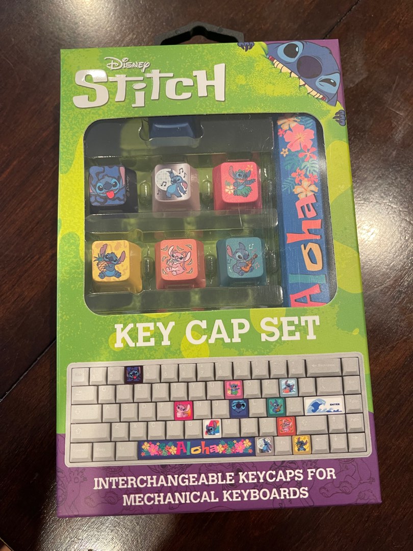 Disney Stitch Key Cap Set, Computers & Tech, Parts & Accessories ...