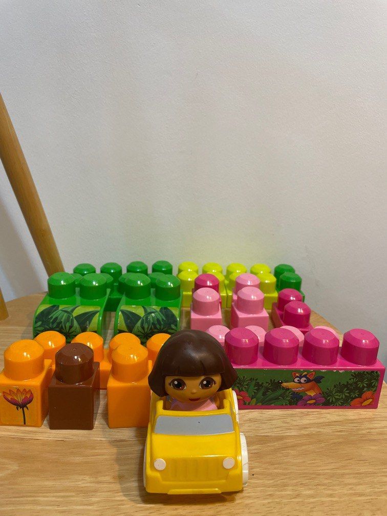Dora Mega Bloks Educational Toy Blocks, Babies & Kids, Infant Playtime ...