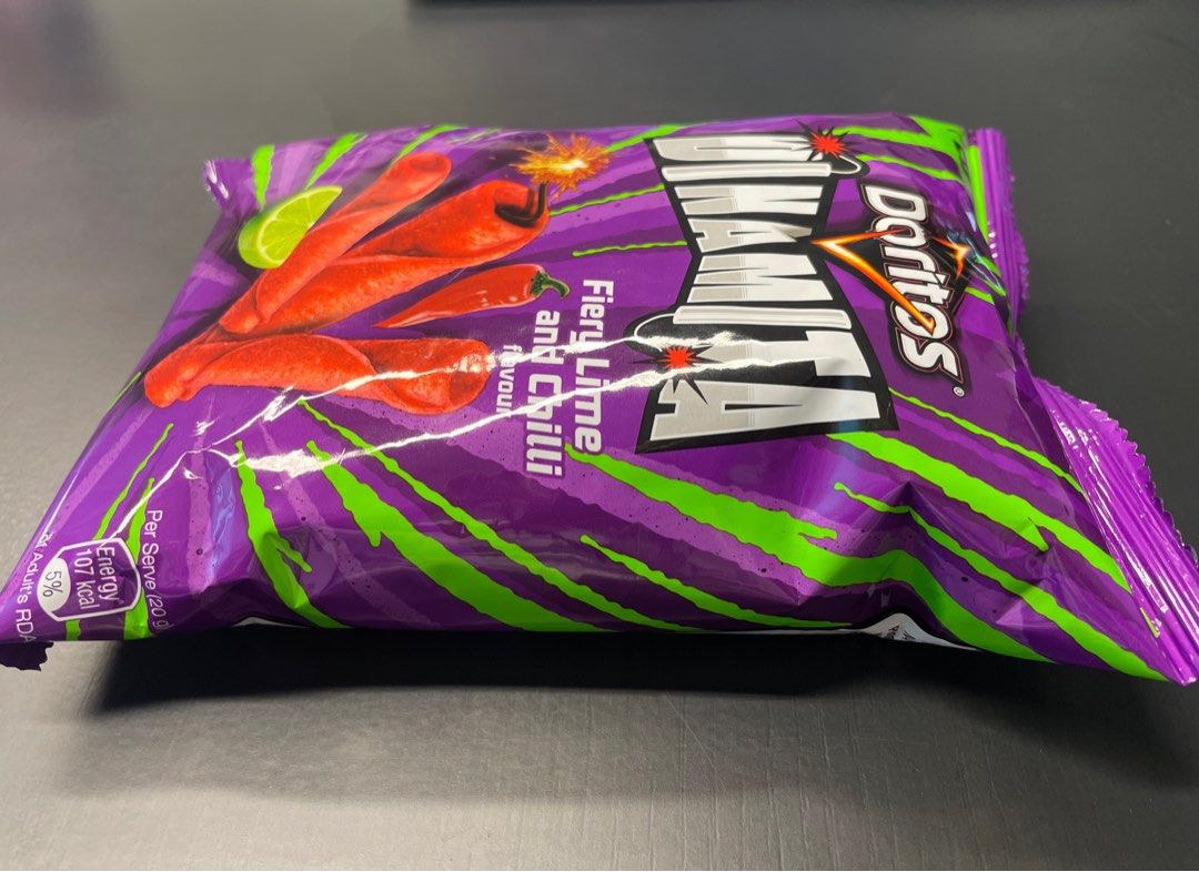 Doritos Dinamita (Takis) Lime and Chilli (3x bundle), Food & Drinks ...