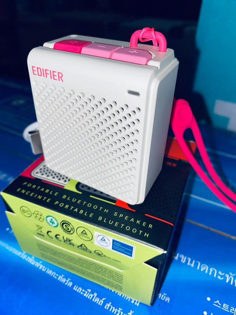 Edifier MP85 Portable Wireless Bluetooth Speaker White, Audio ...