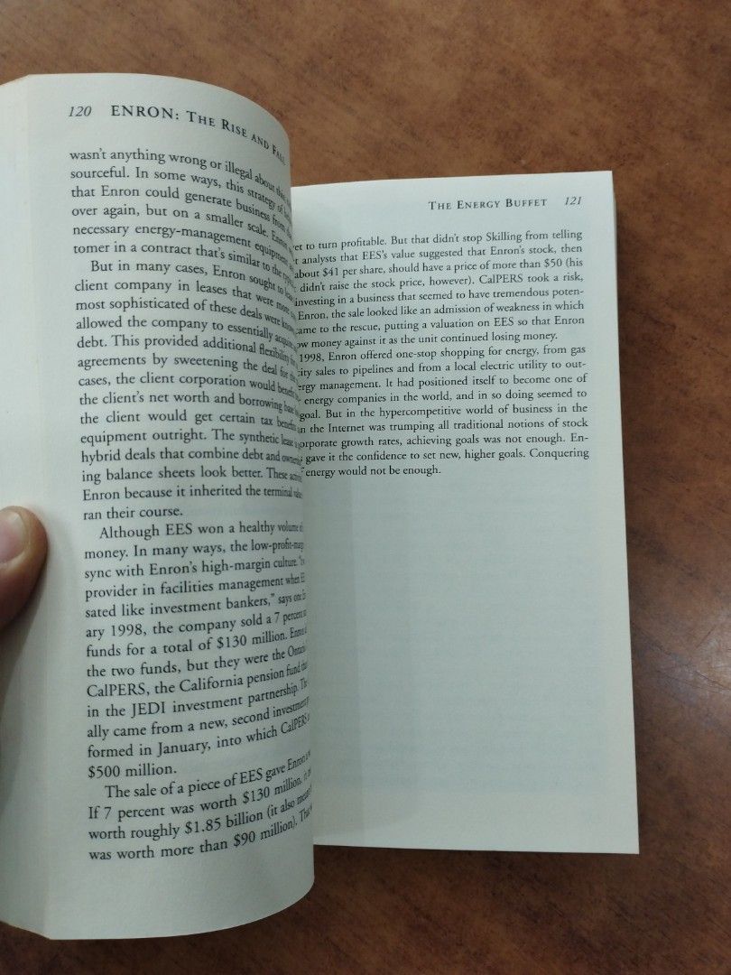 (ENG) Enron , The Rise And Fall, Hobbies & Toys, Books & Magazines ...