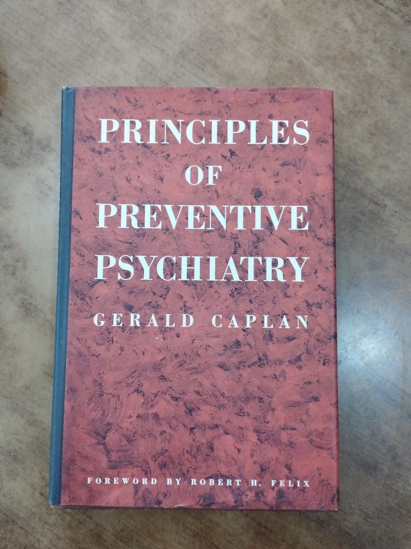 (ENG) Principles Of Preventive Psychiatry, Hobbies & Toys, Books ...