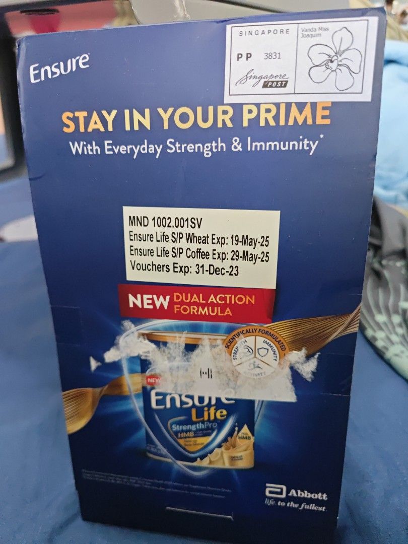 Ensure Life 2 packet, Health & Nutrition, Health Supplements, Vitamins ...