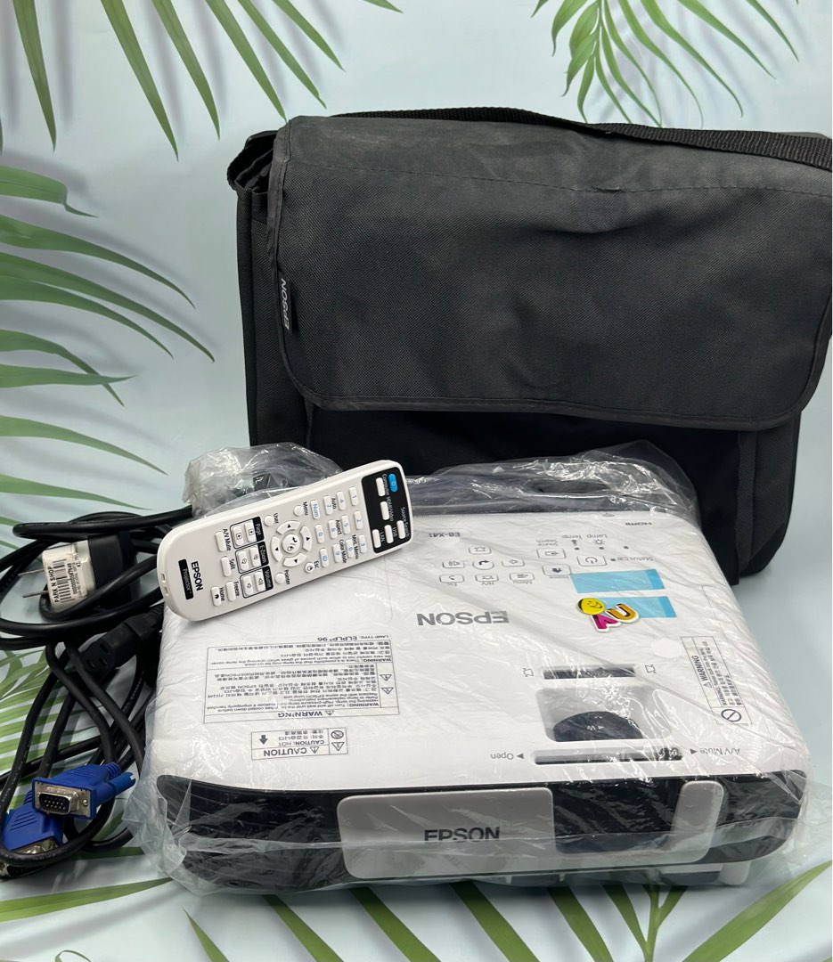 EPSON Latest 2022 Purchased Projector Model EB-X41 Complete with 3600 ...