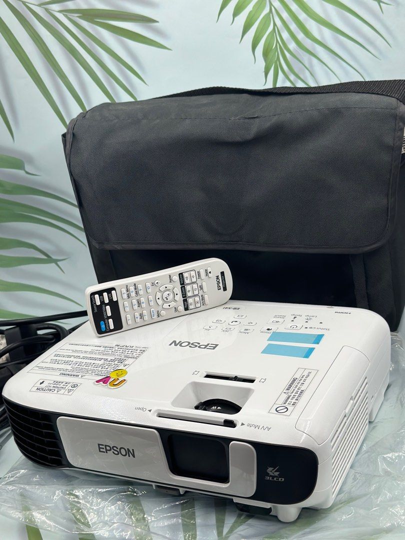 EPSON Latest 2022 Purchased Projector Model EB-X41 Complete with 3600 ...