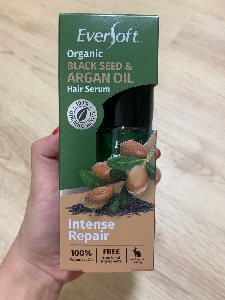 Eversoft organic black seed & afgan oil, Beauty & Personal Care, Hair ...