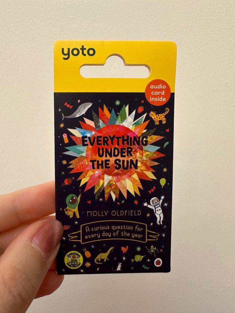 Everything Under the Sun Yoto Card, Hobbies & Toys, Books & Magazines ...