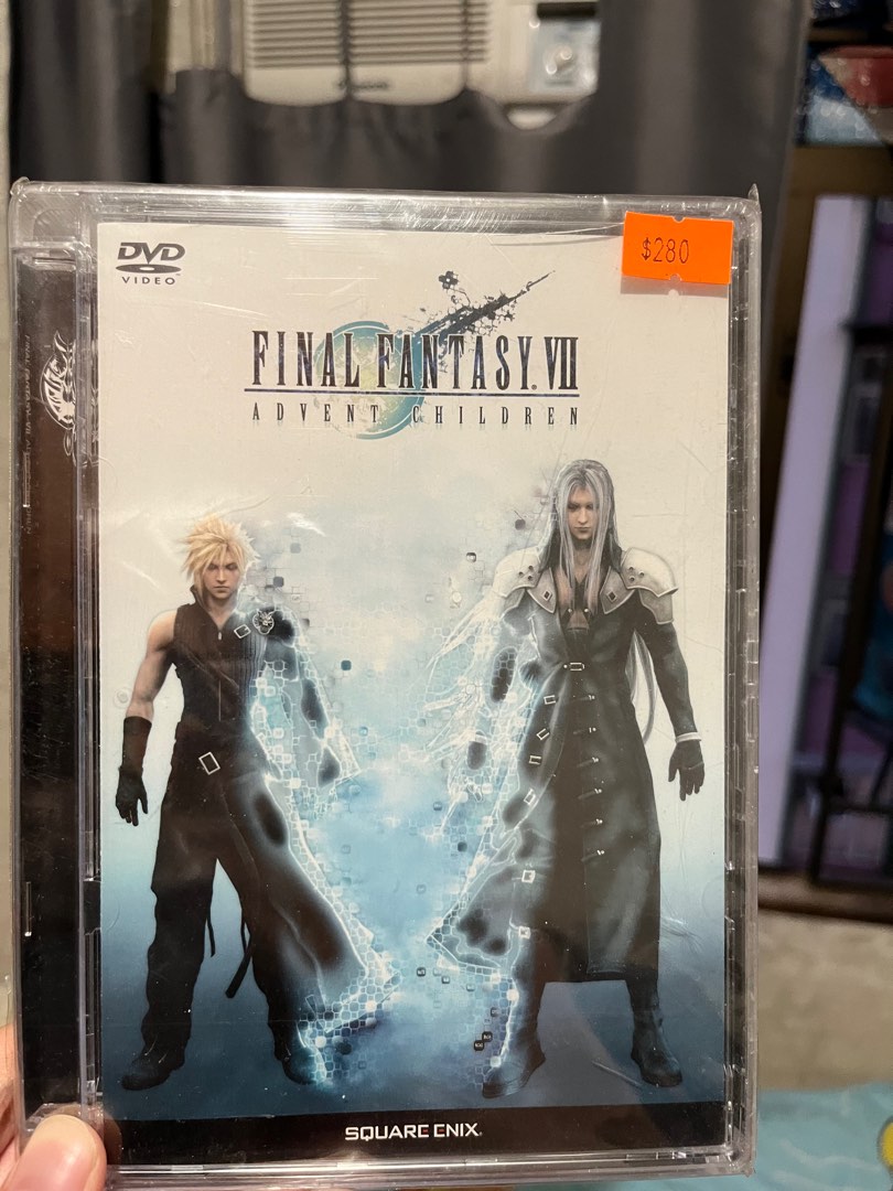 FF7 降臨神子電影DVD 日版 全新未開, 興趣及遊戲, 音樂、樂器 & 配件, 音樂與媒體 - CD 及 DVD - Carousell