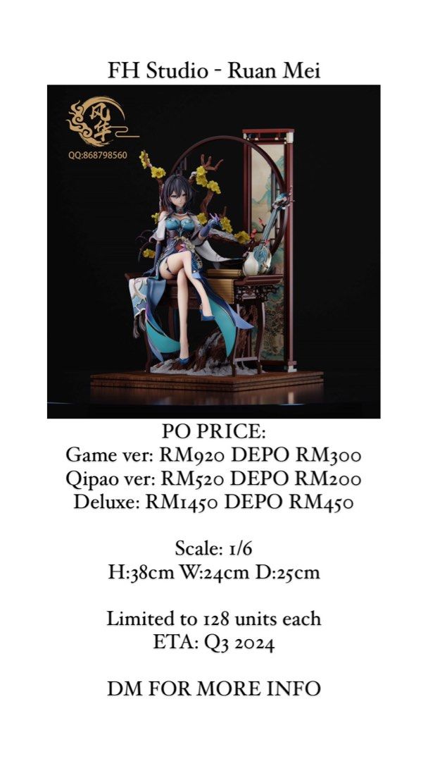 FH Studio - Ruan Mei, Hobbies & Toys, Toys & Games on Carousell