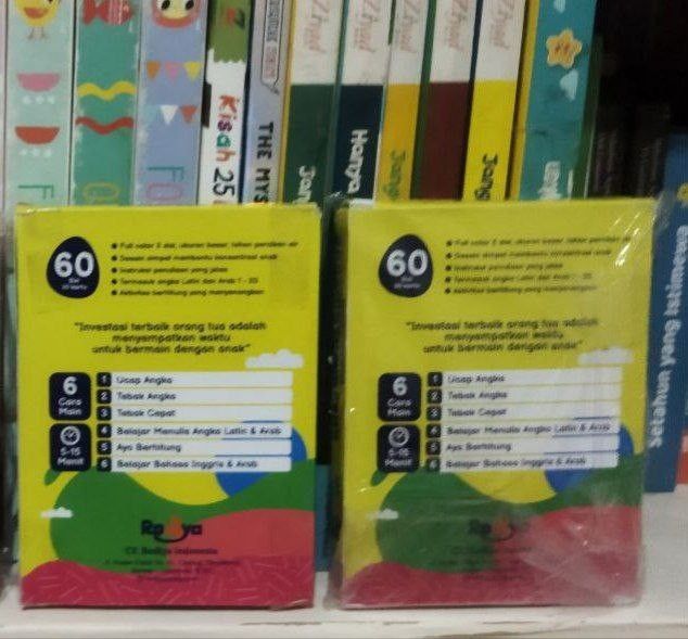 Flashcard Rodiya - Angka dan berhitung, Buku & Alat Tulis, Buku di ...