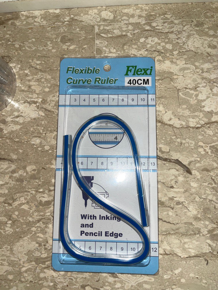Flexible Curve Ruler, Hobbies & Toys, Stationery & Craft, Stationery ...