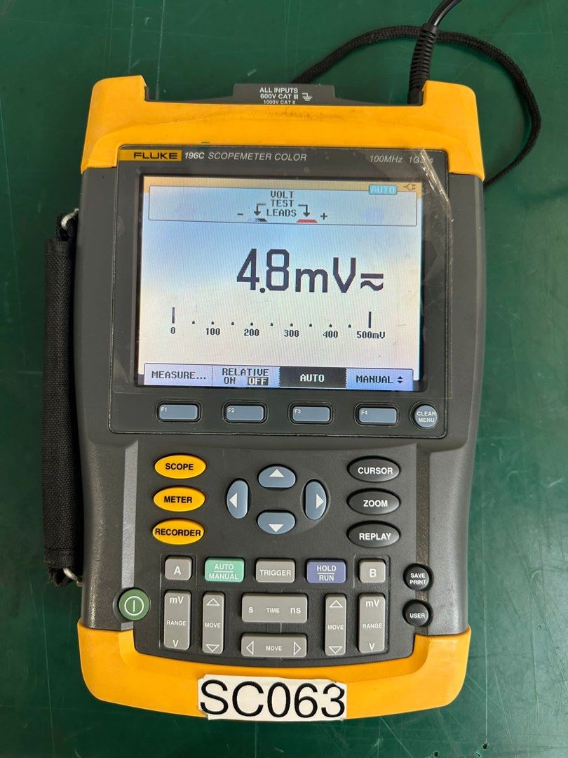 Fluke 196C ScopeMeter, Computers & Tech, Parts & Accessories, Other ...