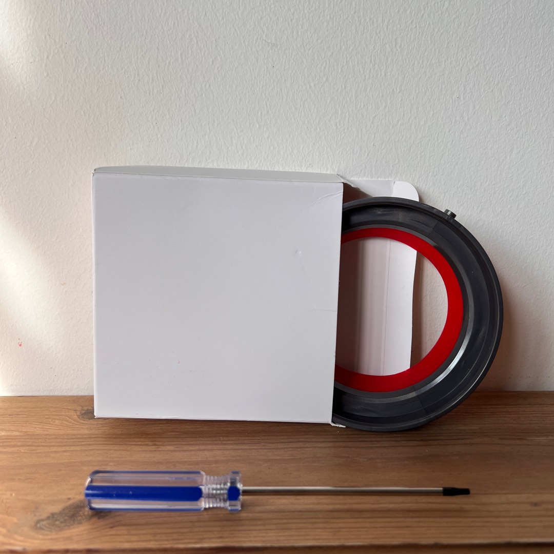 For Dyson v12 V10 slim vacuum cleaner dust bucket red rubber seal ...