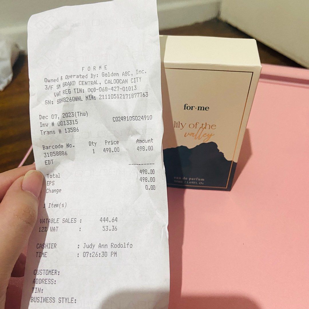 Forme Perfume Lily of the Valley Eau de parfum, Beauty & Personal Care ...