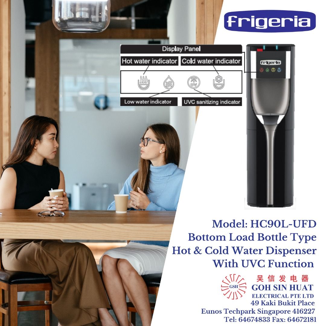 *New Model* Frigeria HC90L-UFD Hot and Cold Floor Standing Bottom Load ...