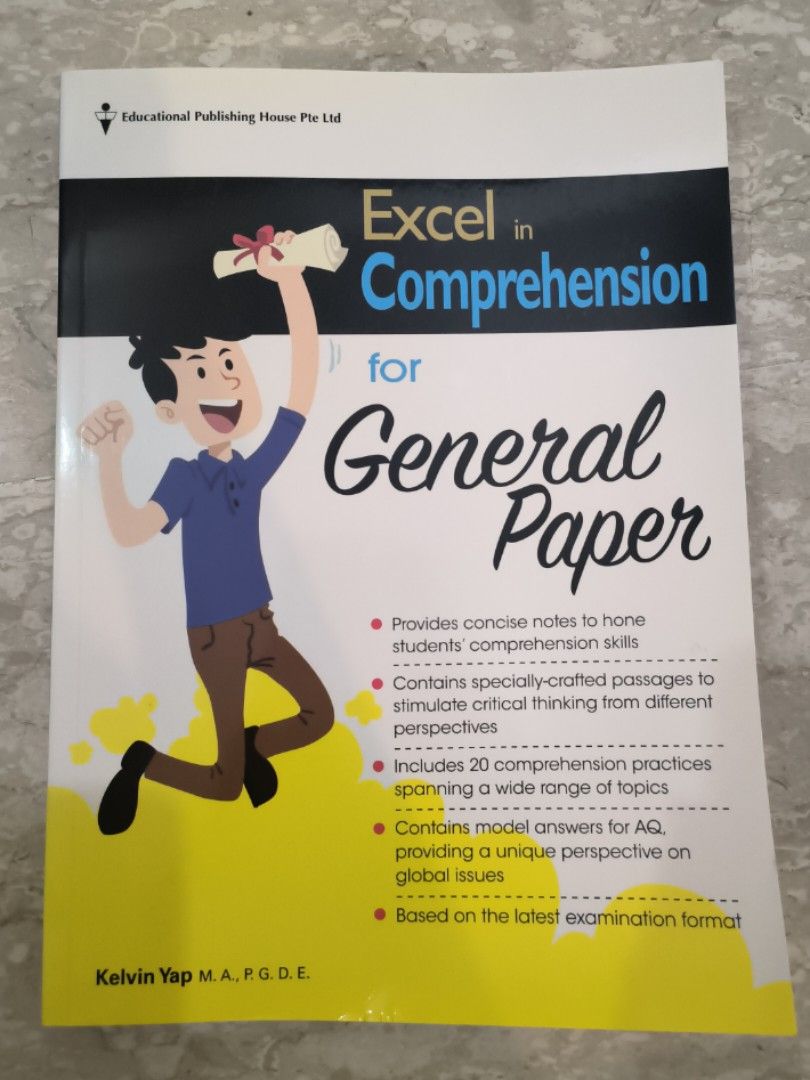 General Paper Excel in Comprehension, Hobbies & Toys, Books & Magazines ...