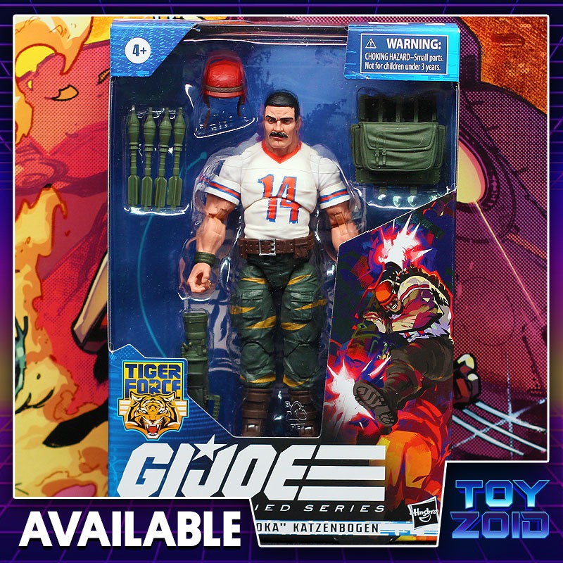 G.I. Joe Classified Series Tiger Force Bazooka David L. Katzenbogen ...