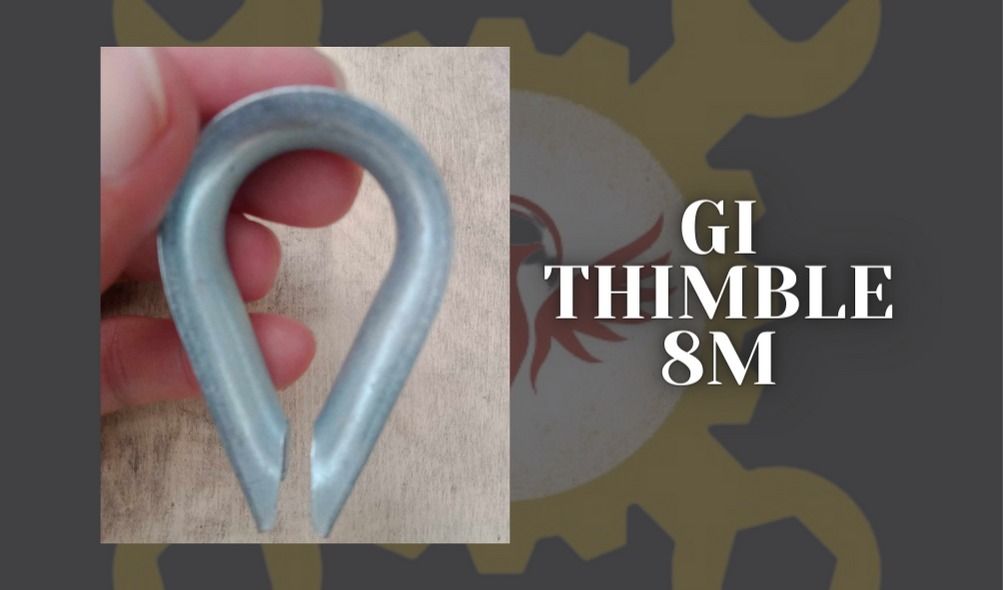 GI Thimble 8mm, Commercial & Industrial, Industrial Equipment on Carousell