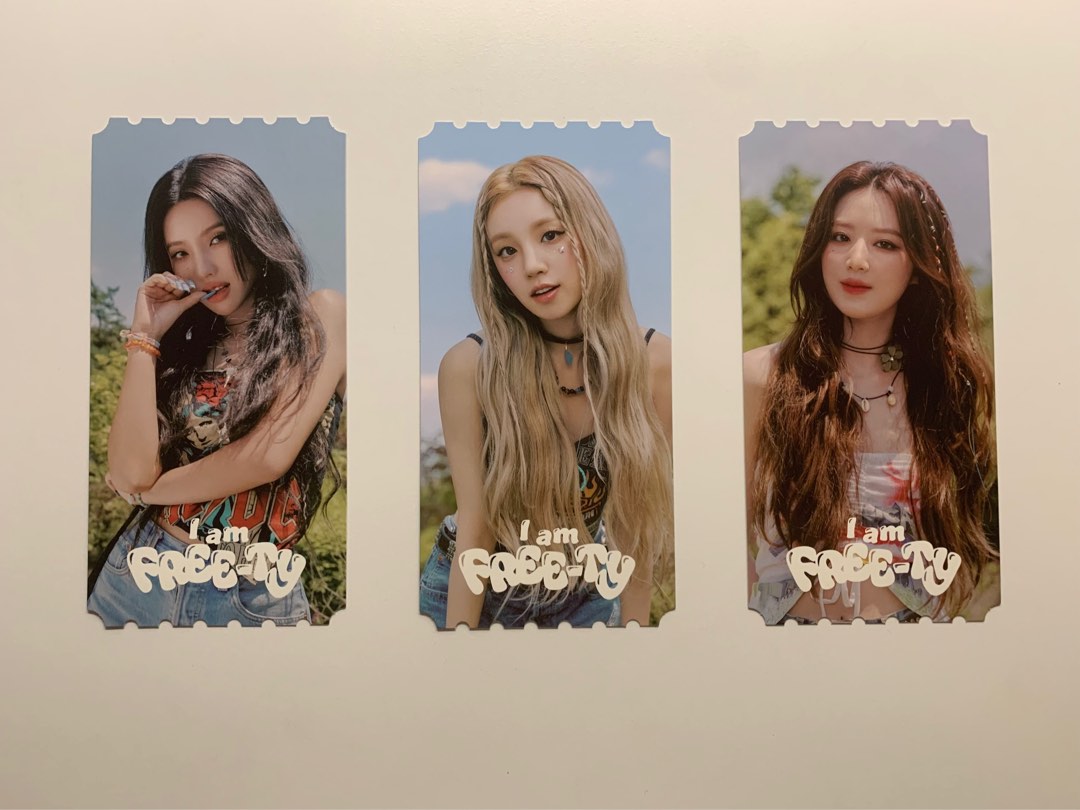 【出】(G)I-DLE i am free-ty 演唱會票根, 興趣及遊戲, 收藏品及紀念品, 韓流 - Carousell