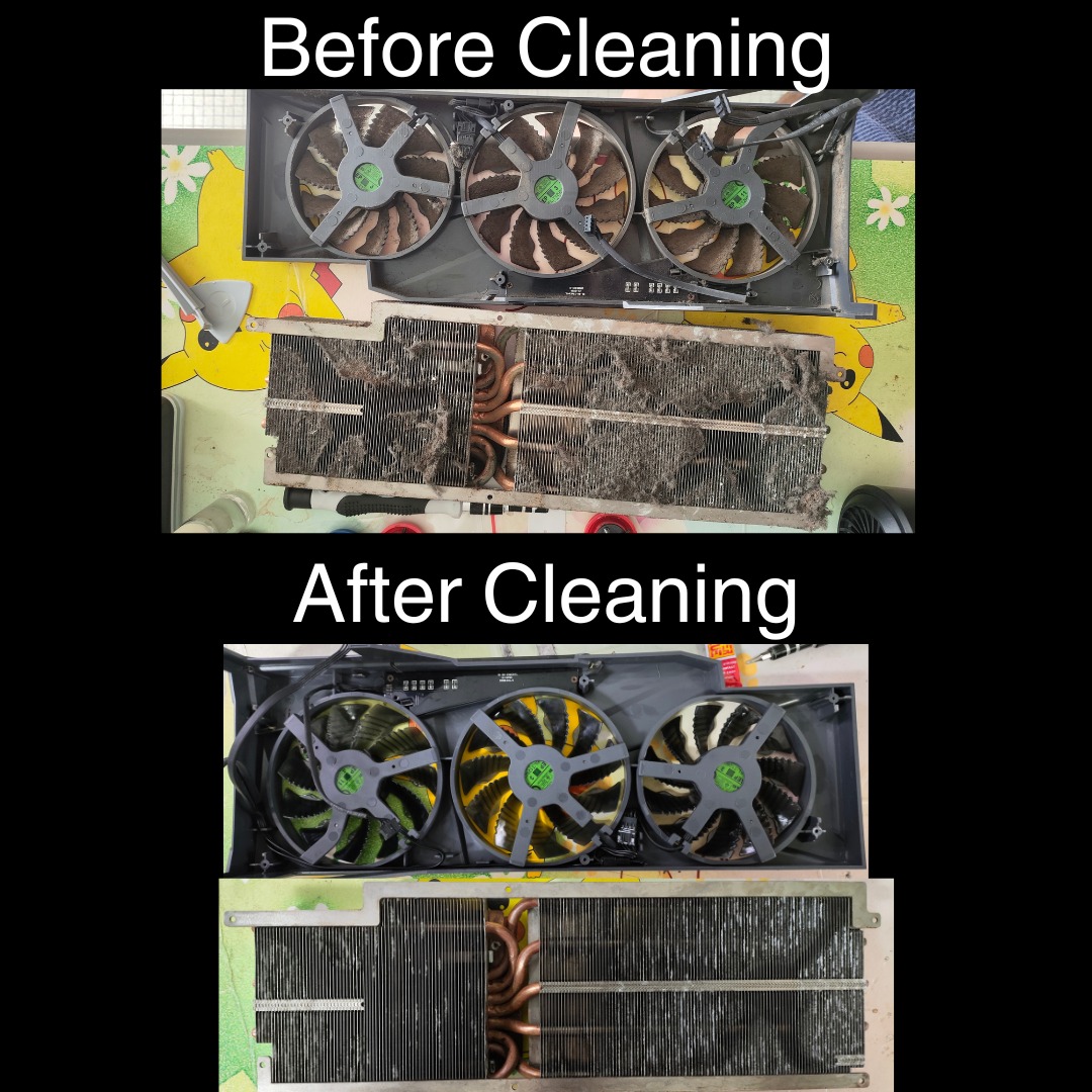 Graphics Card GPU Cleaning/Temperature reduction service, Computers & Tech, Parts & Accessories ...
