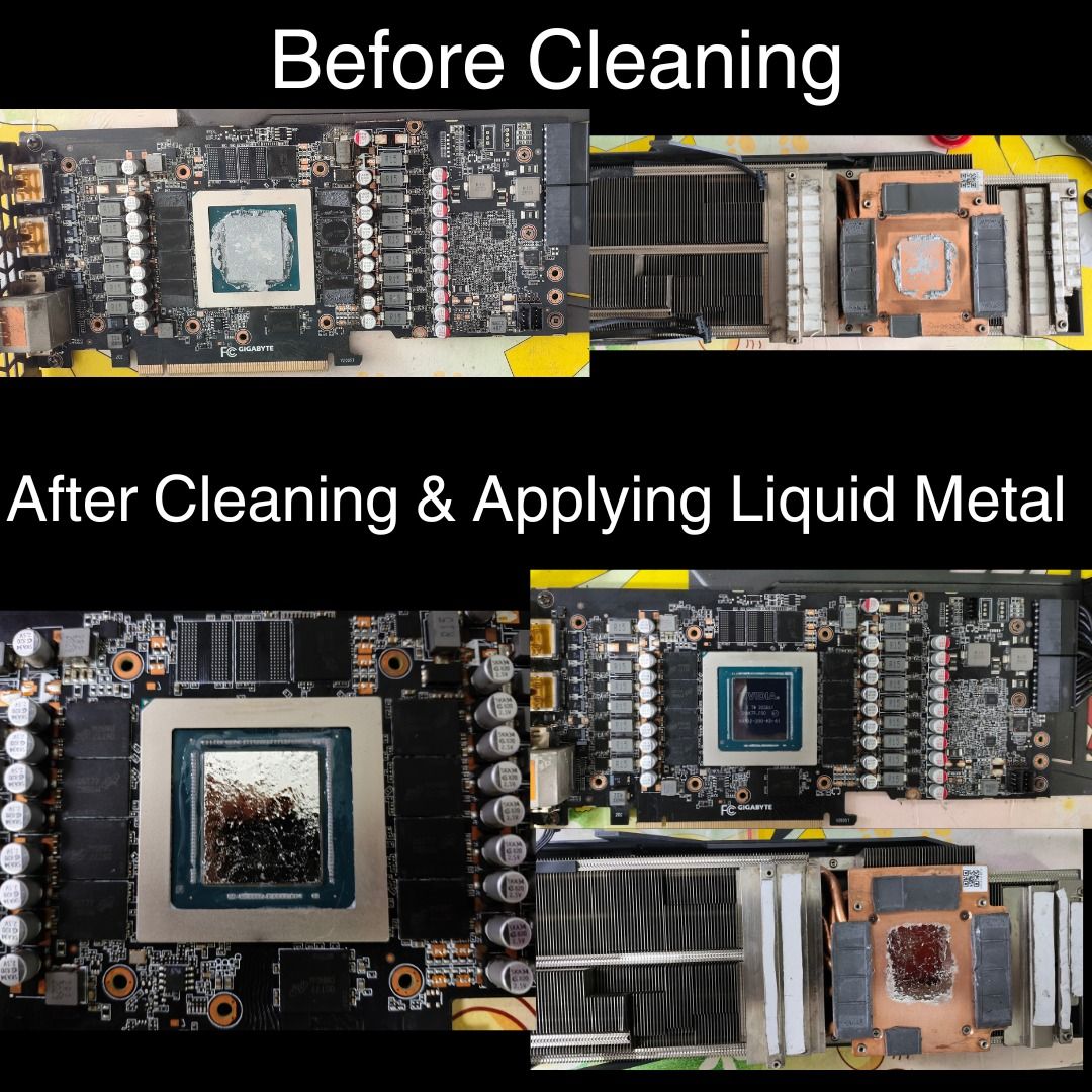 Graphics Card GPU Cleaning/Temperature reduction service, Computers ...