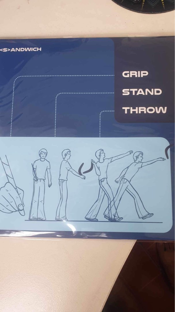 Grip Stand Throw - Sandwich, Hobbies & Toys, Music & Media, Vinyls on ...