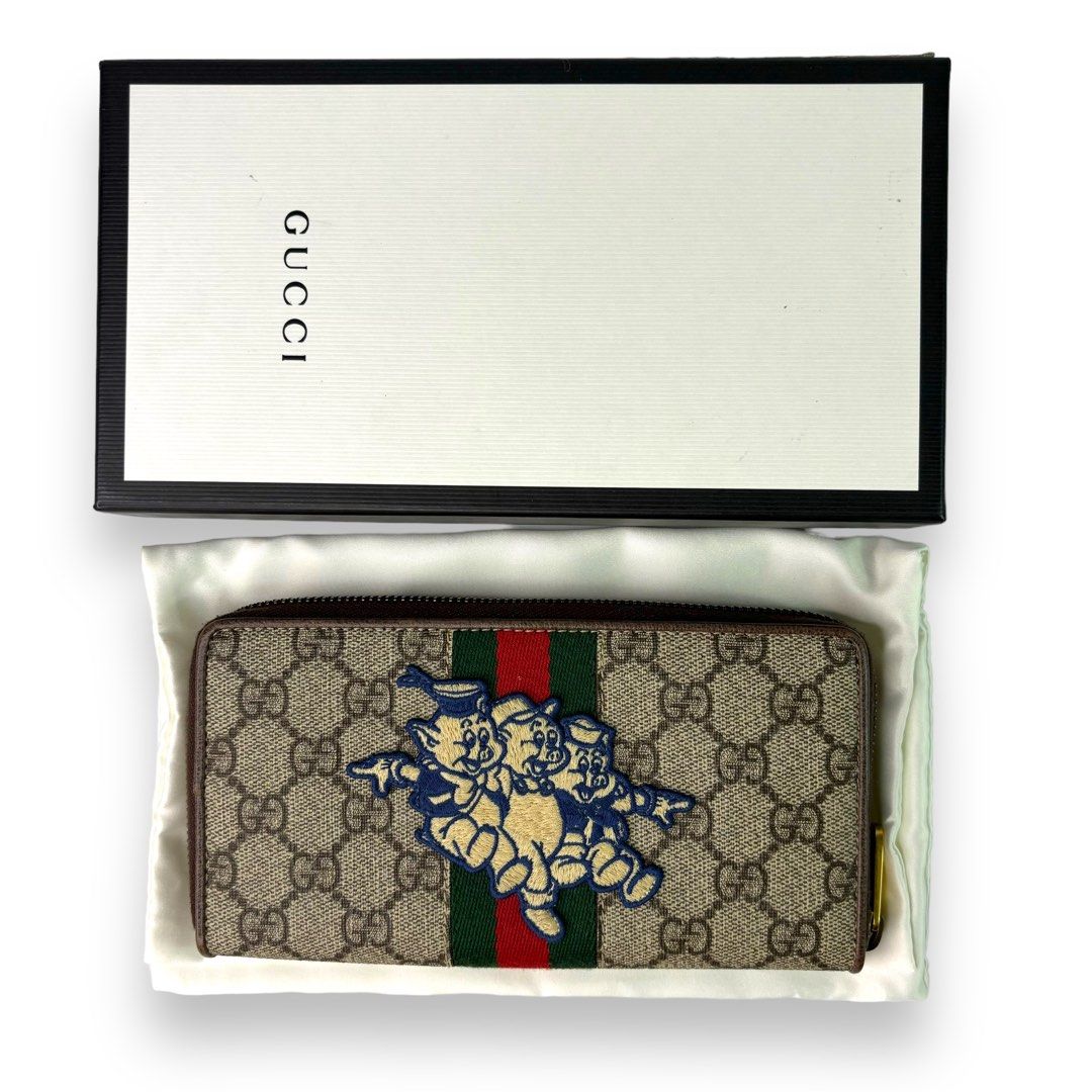 Gucci Zippy Wallet, Luxury, Bags & Wallets on Carousell