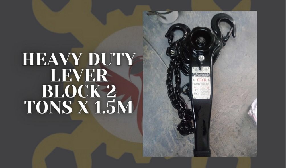 Heavy Duty Lever Block 2 Tons x 1.5M, Commercial & Industrial ...