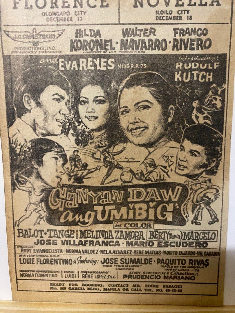 HILDA KORONEL WALTER NAVARRO Franco Rivero Eva Reyes - Ganyan Daw ang ...