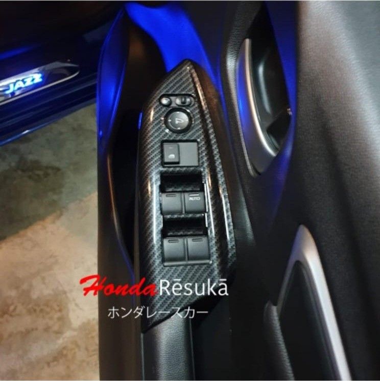 Honda fit jazz shuttle interior carbon fibre interior accessories, Car ...