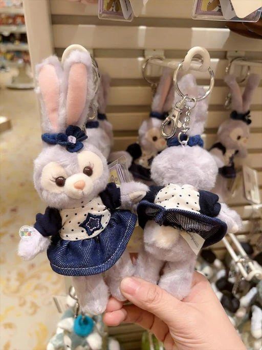 Hong Kong Disneyland Duffy and Friends Plush Keychain | Duffy Disney100 ...