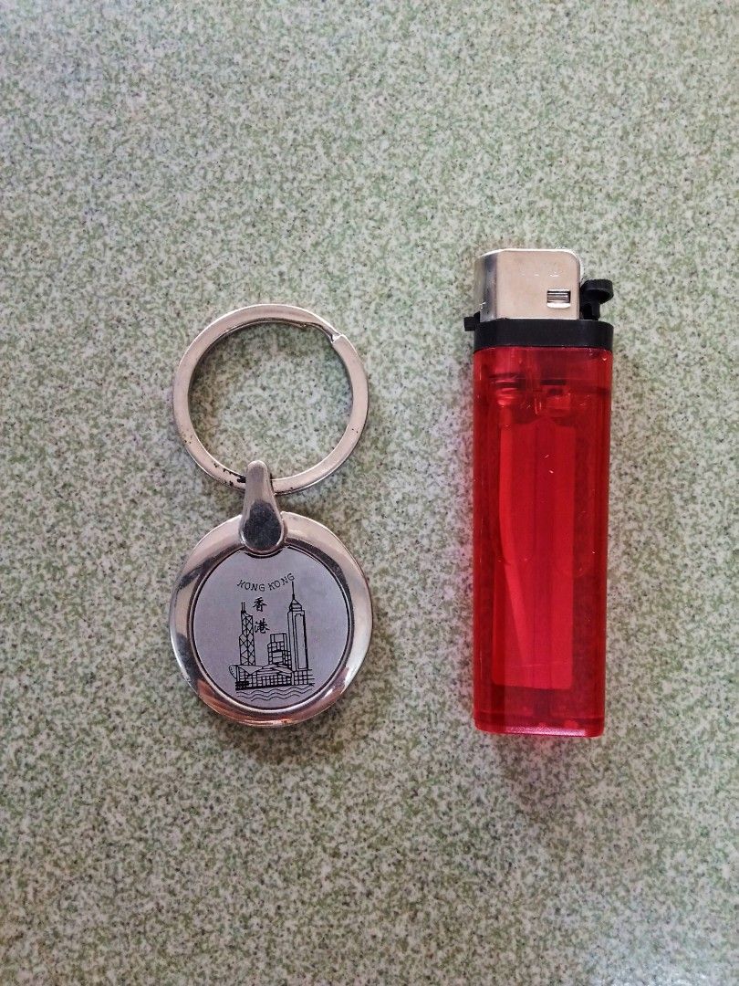 Hong Kong Metal Keychain. Rantai Kunci Besi Hong Kong., Hobbies & Toys ...