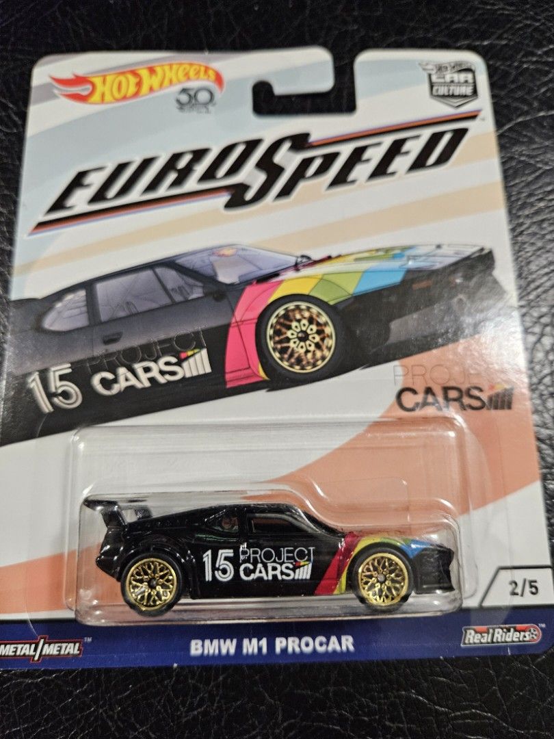 Hotwheels Premium Eurospeed BMW M1 Procar, Hobbies & Toys, Toys & Games ...