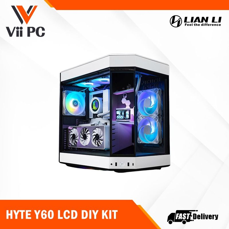 HYTE Y60 LCD DIY KIT - High Resolutions Vertically Long LCD Display ...