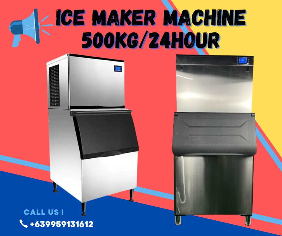 Ice Maker Machine 500kg/24hour, TV & Home Appliances, Kitchen ...